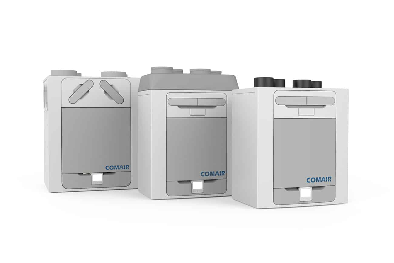 Maak kennis met de nieuwe generatie COMAIR HRUC WTW-units